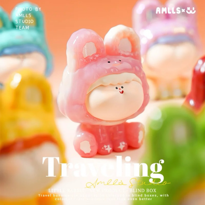 (แบบจุ่ม) AMLLS Traveling Rabbit by Amlls Studio | Shopee Thailand