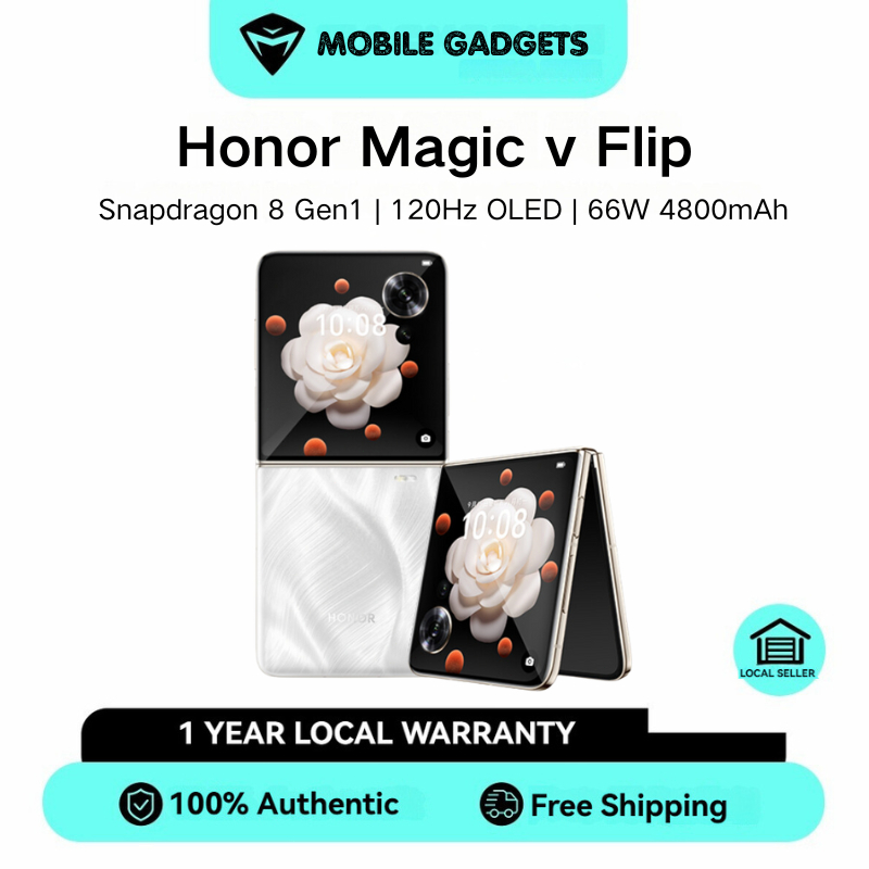 Honor Magic v Flip Phone Snapdragon 8+Gen1 4800mAh 50MP camera Honor Magic Flip Honor Phone ...