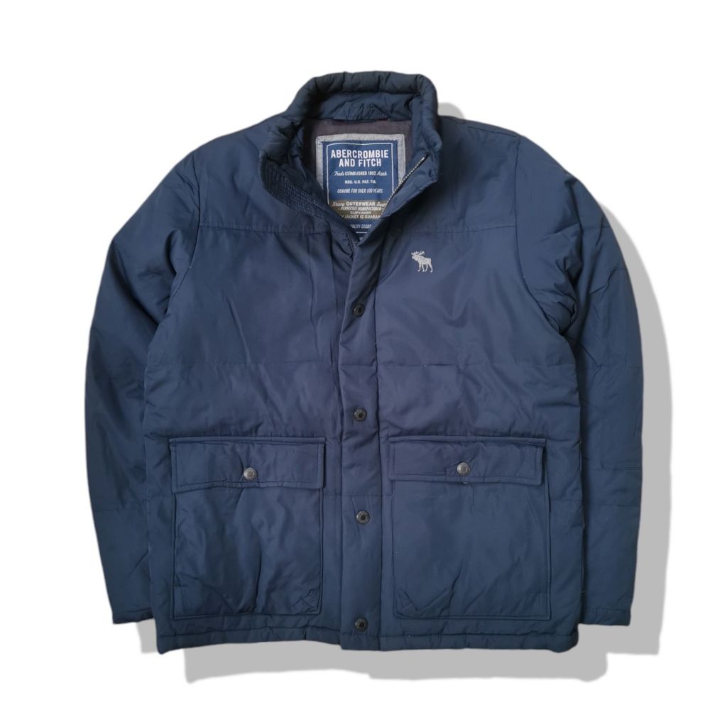 Abercrombie & Fitch Waterfowl Down Puffer Jacket รอบอก 44” | Shopee Thailand