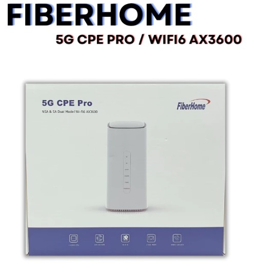 [พร้อมส่ง] FiberHome 5G CPE WIFI 6 เราเตอร์ 5G รองรับ WIFI 6 | Shopee Thailand