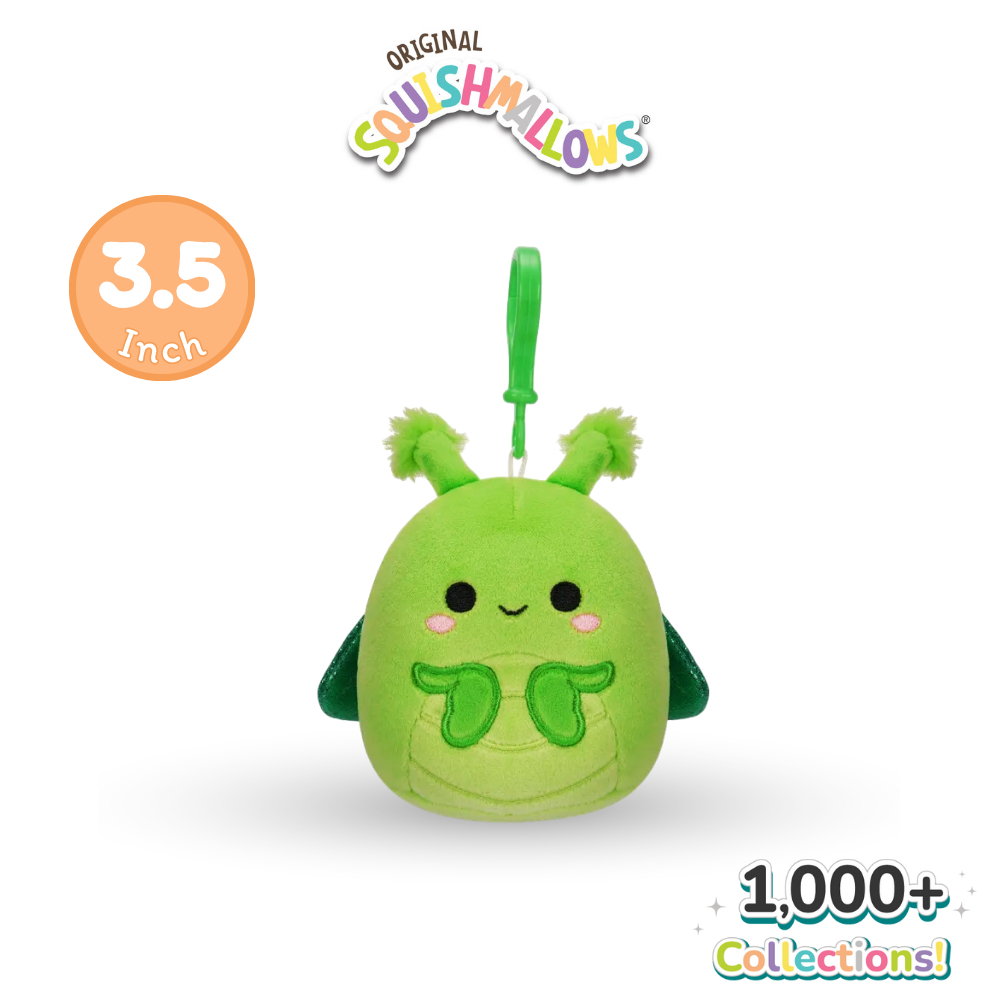 Squishmallows 3.5 Inch Clip On ตุ๊กตาสควิชเมลโล ตุ๊กตานุ่มนิ่ม ขนาด 3.5 ...