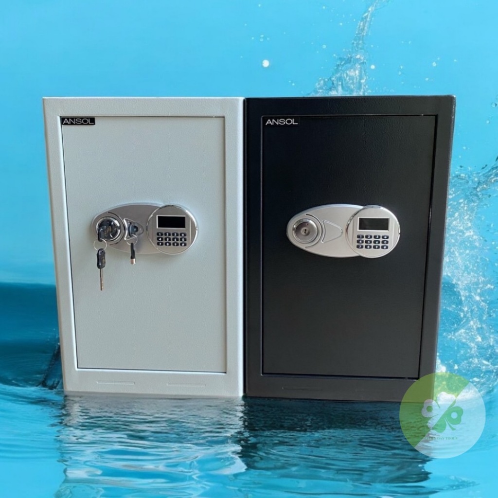 Security Box ตู้เซฟอิเล็กทรอนิกส์ 38x31x60cm ANSOL SE-60-EDK | Shopee ...