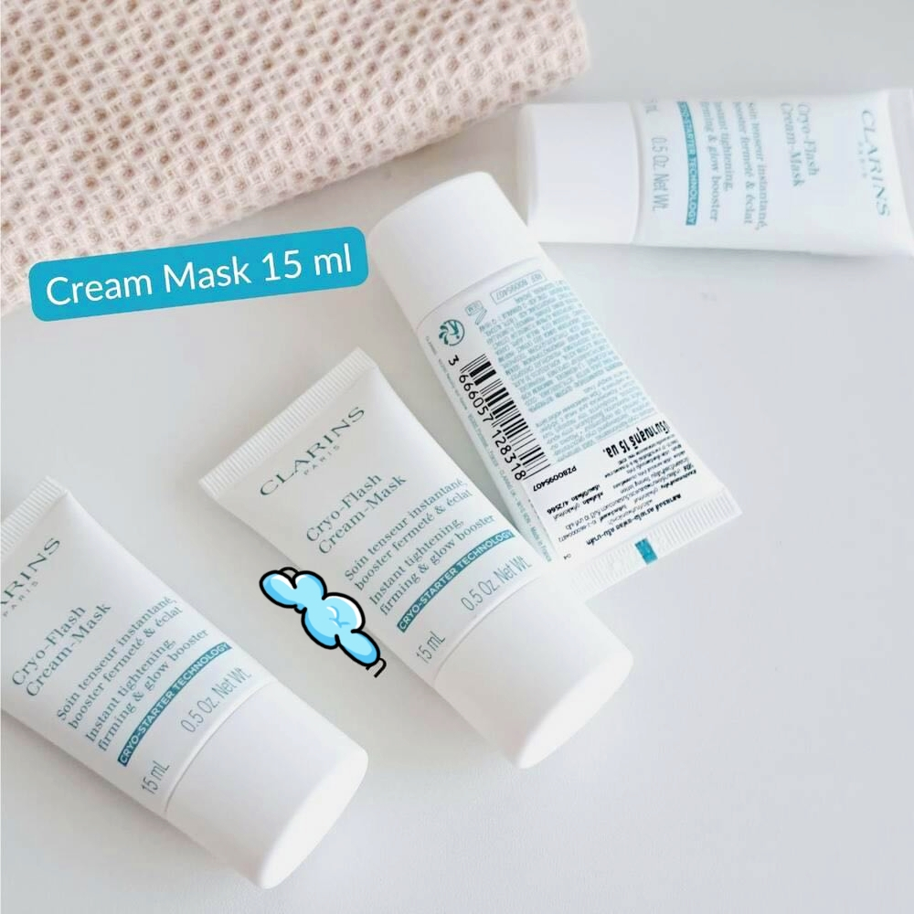 Clarins Cryo-Flash Cream-Mask 15ml. | Shopee Thailand