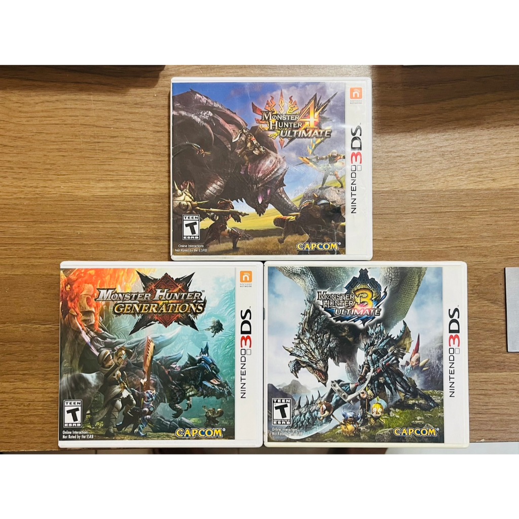 ตลับแท้!! NINTENDO 3DS : Monster Hunter มือสองโซน US | Shopee Thailand