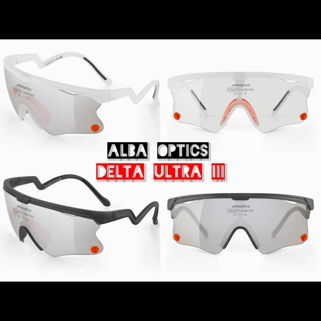 ALBA OPTICS DELTA ULTRA III แว่นปั่นจักรยานของแท้ | Shopee Thailand