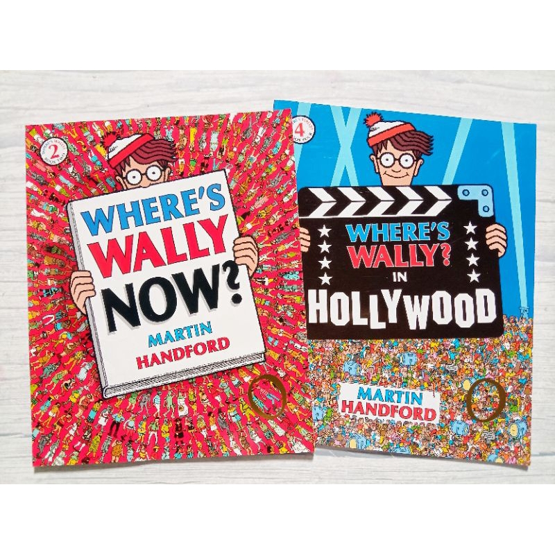 Where s Wally now In Hollywood หนังสือภาษาอังกฤษ look and find Activity ...