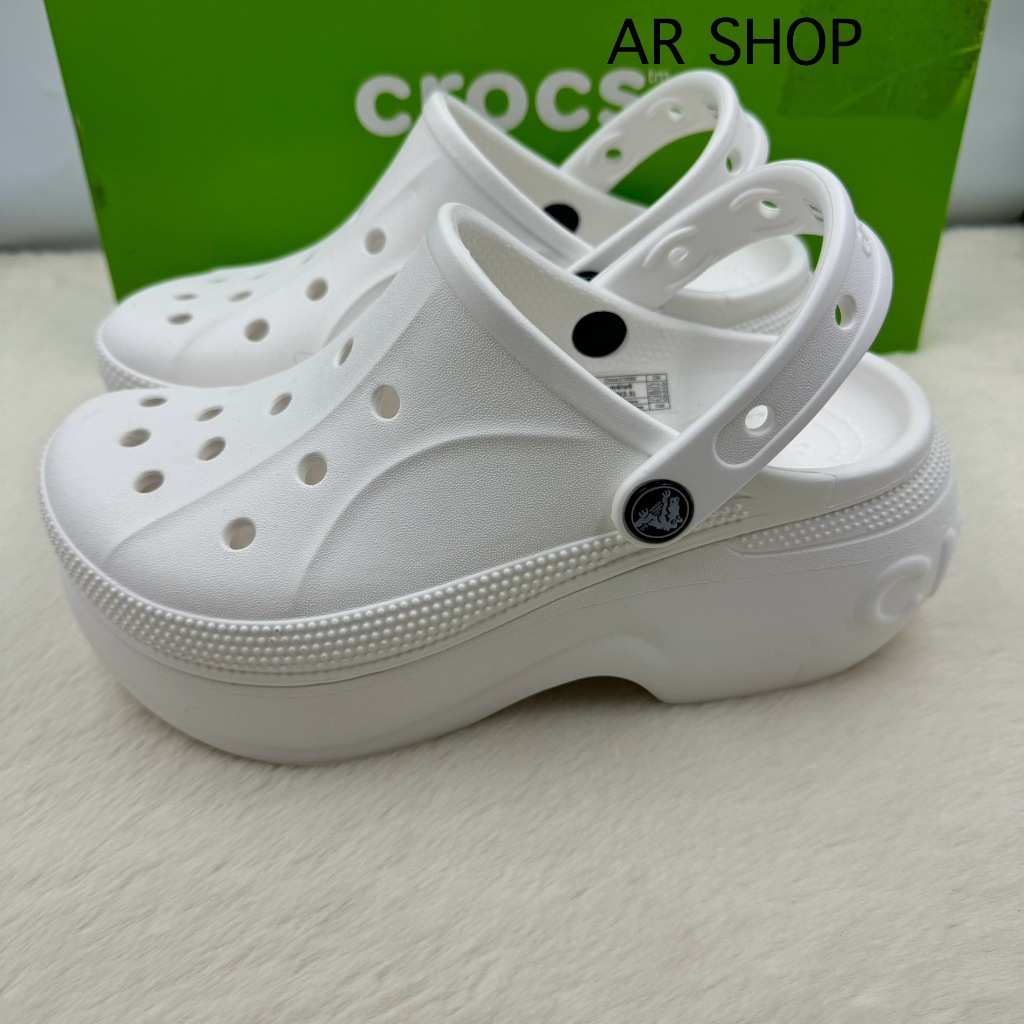 รองเท้าCrocs BELLA Clog แบบสวมสำหรับผู้หญิงมาใหม่ล่าสุด งานสวยพื้นนิ่มใส่สบายใส่ทน รับรองสินค้า ...