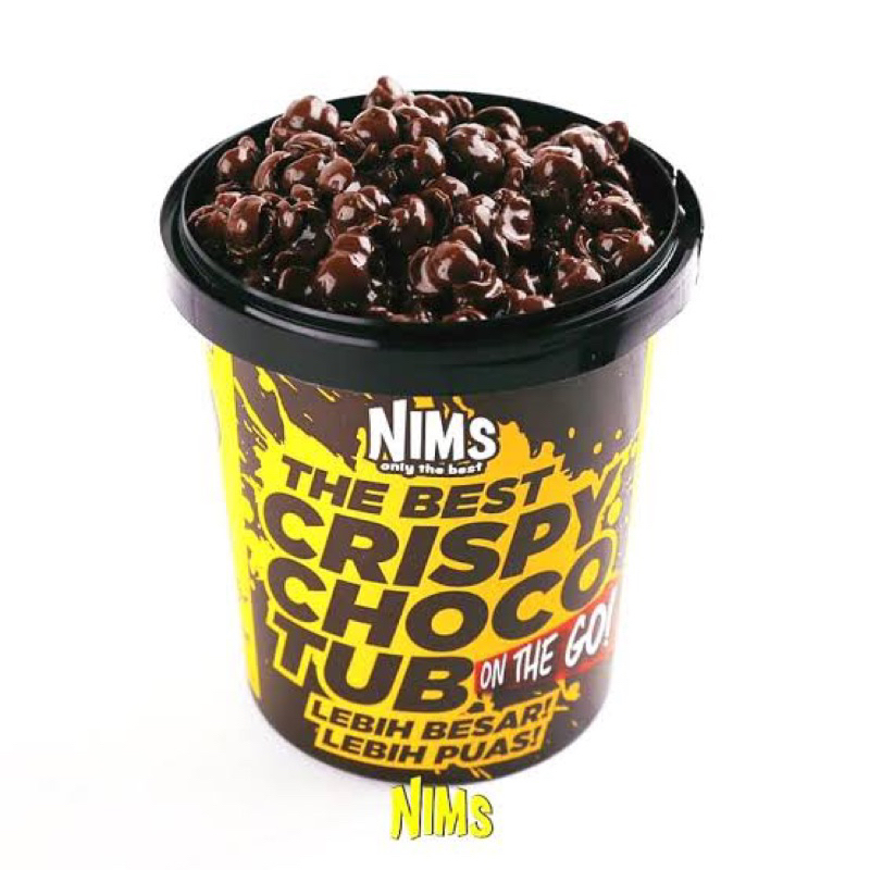f Nims crispy choco tub mini choco crunch 250g. มินิช็อกโก้ครั้นช์ ...