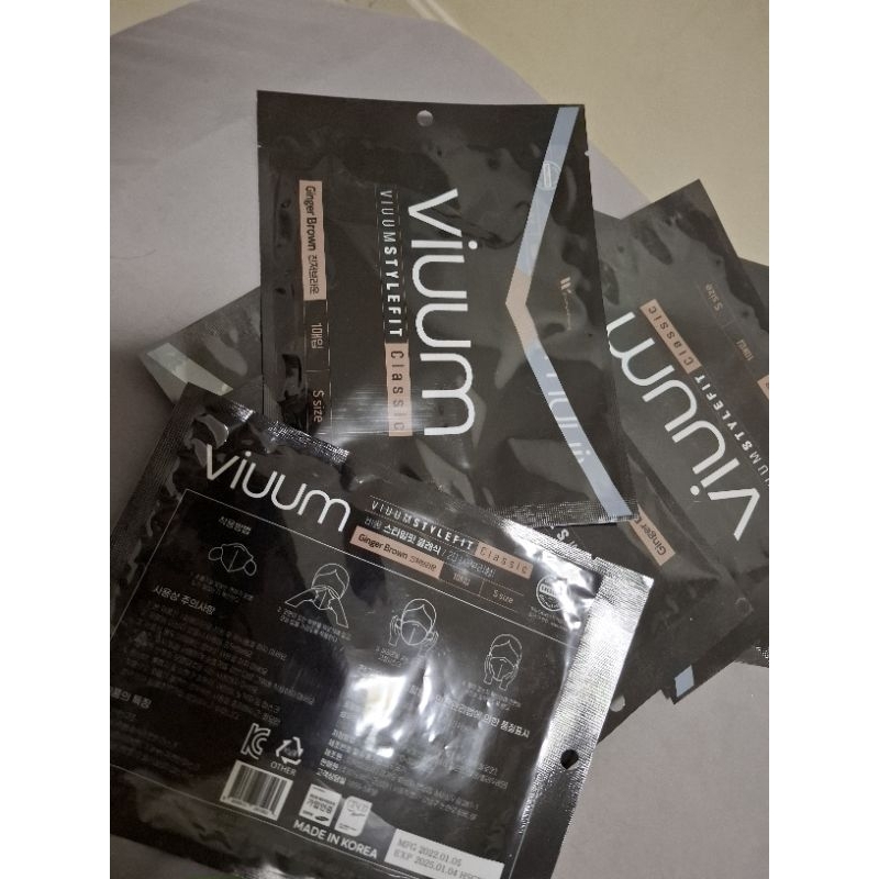 viuum classic size sรุ่นลิซ่าสีน้ำตาลเข้ม6ซอง99บาทเท่านั้น | Shopee ...