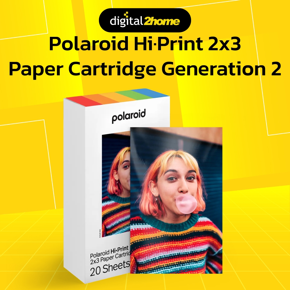 Polaroid Hi·Print 2x3 Paper Cartridge Generation 2 | Shopee Thailand