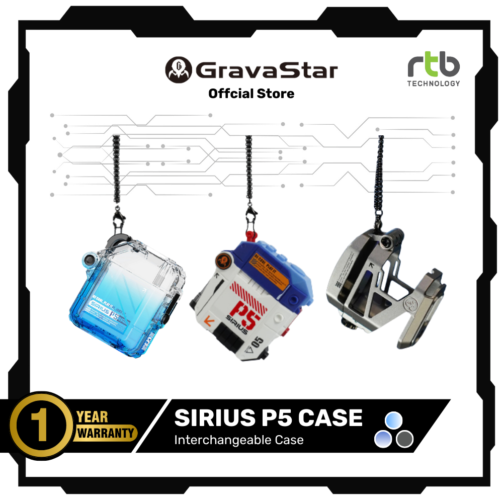GravaStar Sirius P5 Case เคสสำหรับหูฟังไร้สาย GravaStar รุ่น Sirius P5 ...