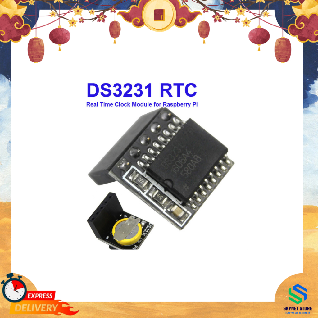 DS3231SN Real Time Clock Module for Raspberry Pi | Shopee Thailand
