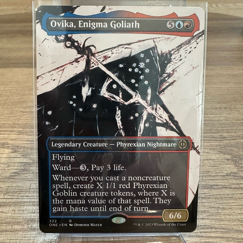 Phyrexia: All Will Be One Variants: Ovika, Enigma Goliath (322 ...