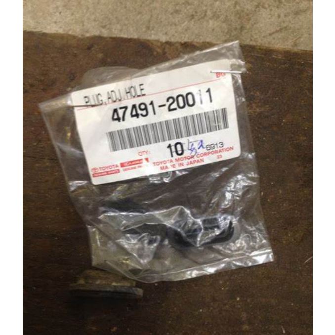 766. (ของแท้) 47491-20011 ยางอุดรูที่ตั้งเบรคหลัง (ดรัมเบรค) Toyota ทุก ...