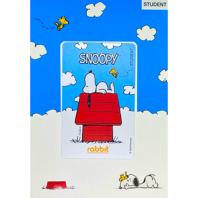 Rabbit Card บัตร BTS บัตรแรบบิท Snoopy สำหรับนักเรียน-นักศึกษา ...