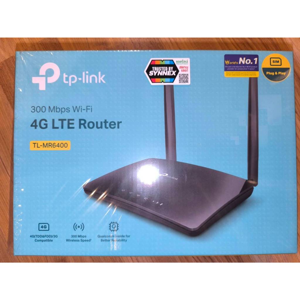 TP-LINK TL-MR6400 MOBILE ROUTER V.5.20 (โมบายเราเตอร์ ใส่ซิมได้) N300 ...