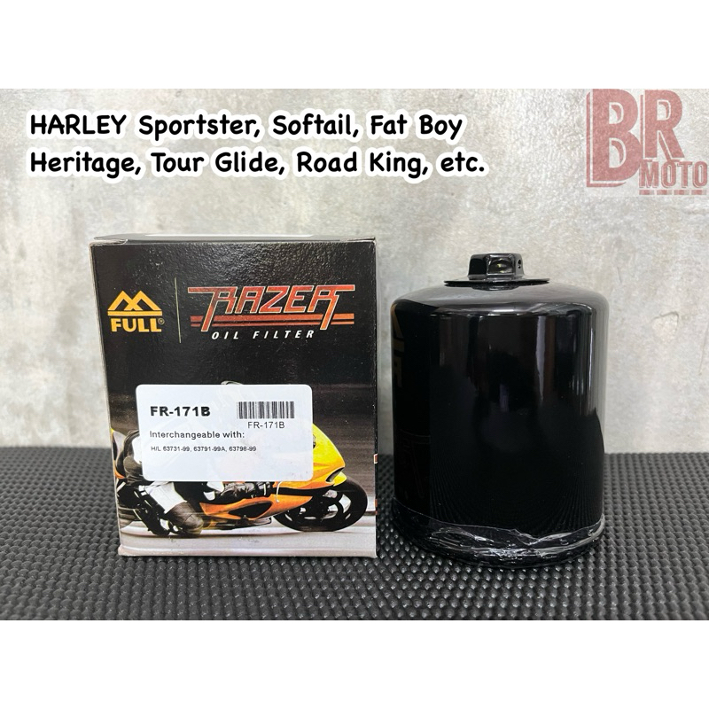 กรองน้ำมันเครื่อง full razer fr-171B สำหรับ HARLEY Sportster, Softail ...
