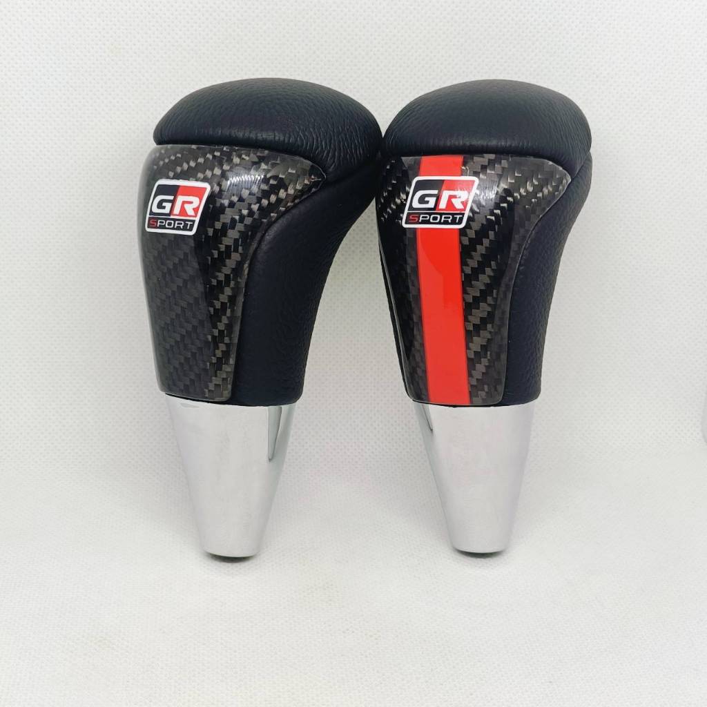 พร้อมส่งทุกวัน หัวเกียร์ออโต้ TOYOTA เคฟล่าแท้ GR รูปทรงใหม่ จับถนัดมือ ...