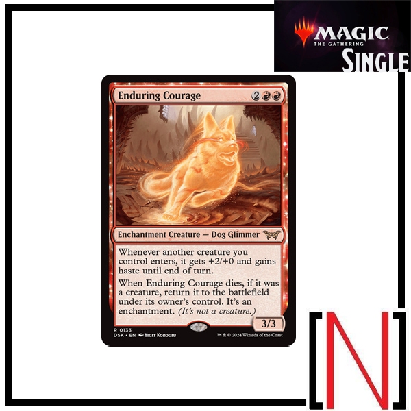 [MTG][Single][DSK] Enduring Courage ระดับ Rare [ภาษาอังกฤษ] | Shopee ...