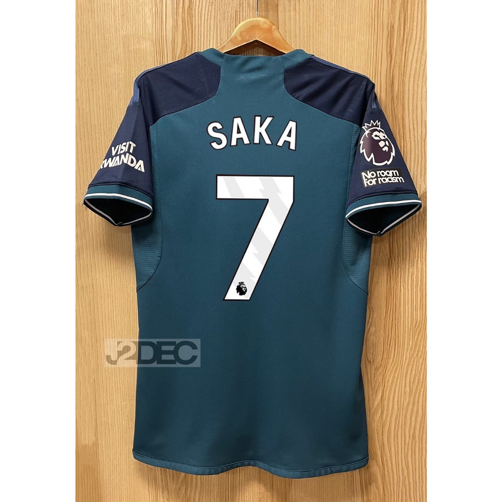 เสื้อฟุตบอล - [เกรดแฟนบอล.] - อาร์เซน่อล - (เยือนปี 23/24.) - [สามารถเฟล็กชื่อนักเตะ / เบอร์นัก ...