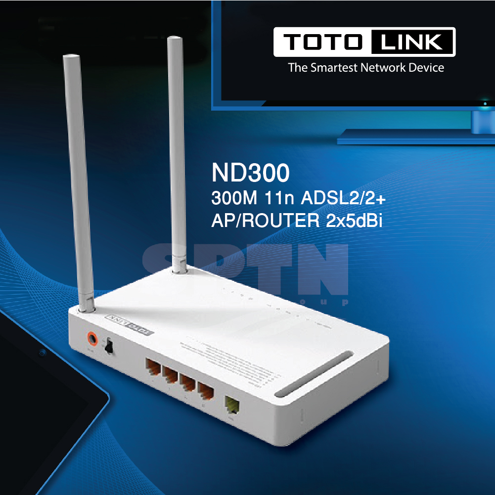 ** Super Sale สินค้ามีจำนวนจำกัด ** โมเด็มเร้าเตอร์ TOTO LINK รุ่น ...