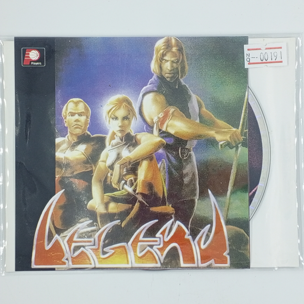 [00191] LEGEND (EU) แผ่นเกมก็อปปี้ PS1 แผ่นเกมปั๊มโรงงาน มือสองสภาพดี ...