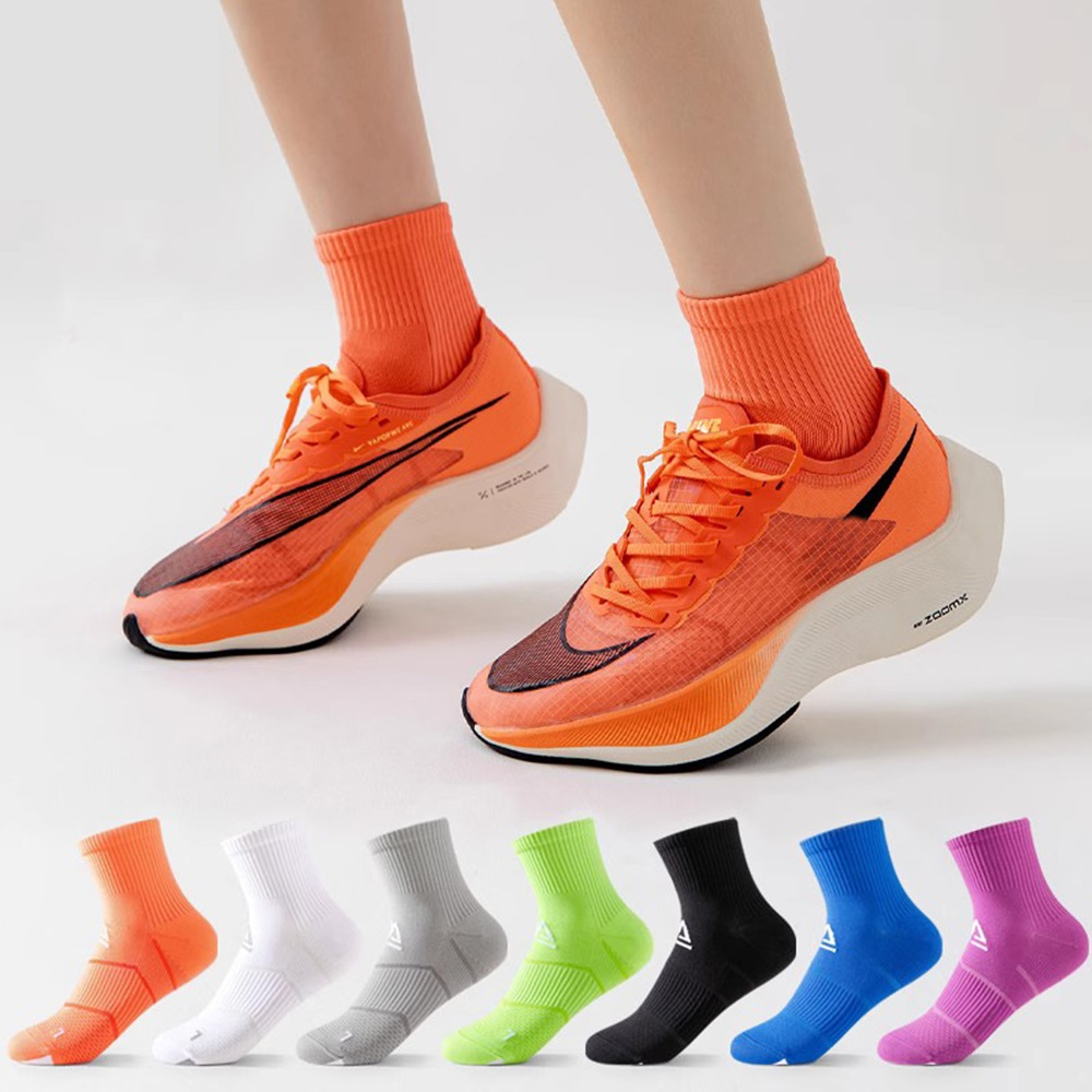 ถุงเท้าวิ่งข้อสั้น สำหรับวิ่งออกกำลังกาย (N49) | Shopee Thailand