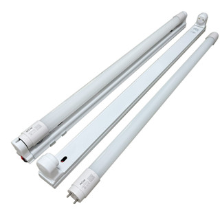 ชุดหลอดไฟLED (แสงขาว) พร้อมราง 9W 18W T8 FULL SET หลอดไฟแอลอีดี หลอดสั้น/ยาว อายุการใช้งานนาน ...