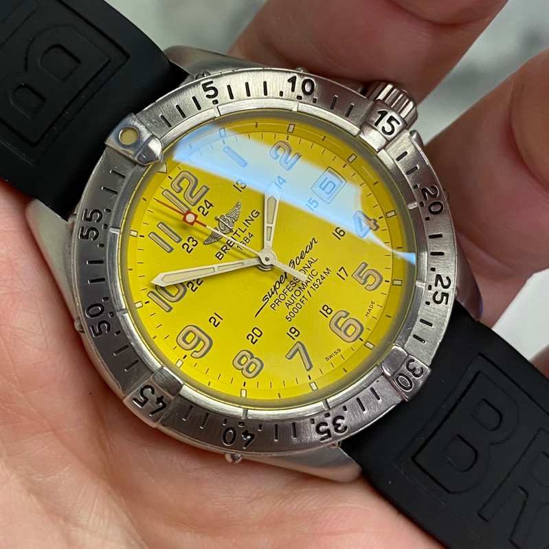 Breitling Super Ocean Automatic A17045 | Shopee Thailand