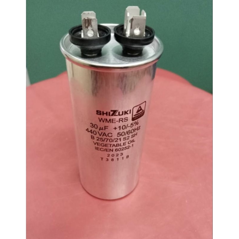 คาปาซิเตอร์ แอร์(แคบรัน)Shizuki. 30uf 440 Vac 50/60Hz สินค้าพร้อมส่ง | Shopee Thailand