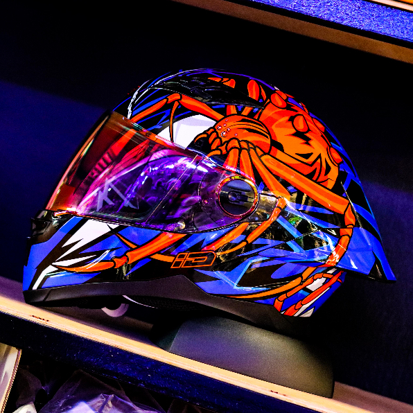 **รุ่นนี้จำเป็นต้อง +เพิ่ม 1 ไซส์** หมวกกันน็อค ID Helmet รุ่น FRT-PRO ...