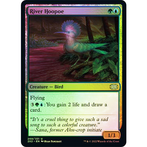 [MTG] River Hoopoe [2X2] [MULTI] [UNCOM] [FOIL] [ENG] (การ์ดเมจิค ...