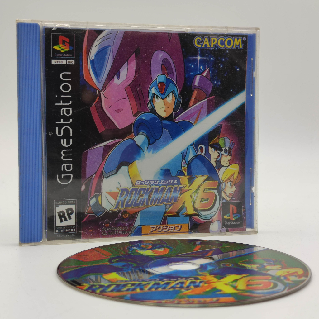 ROCKMAN X6 [bootleg] แผ่นก๊อปปั๊ม สภาพดี เล่นได้ ภาษาอังกฤษ PlayStation ...