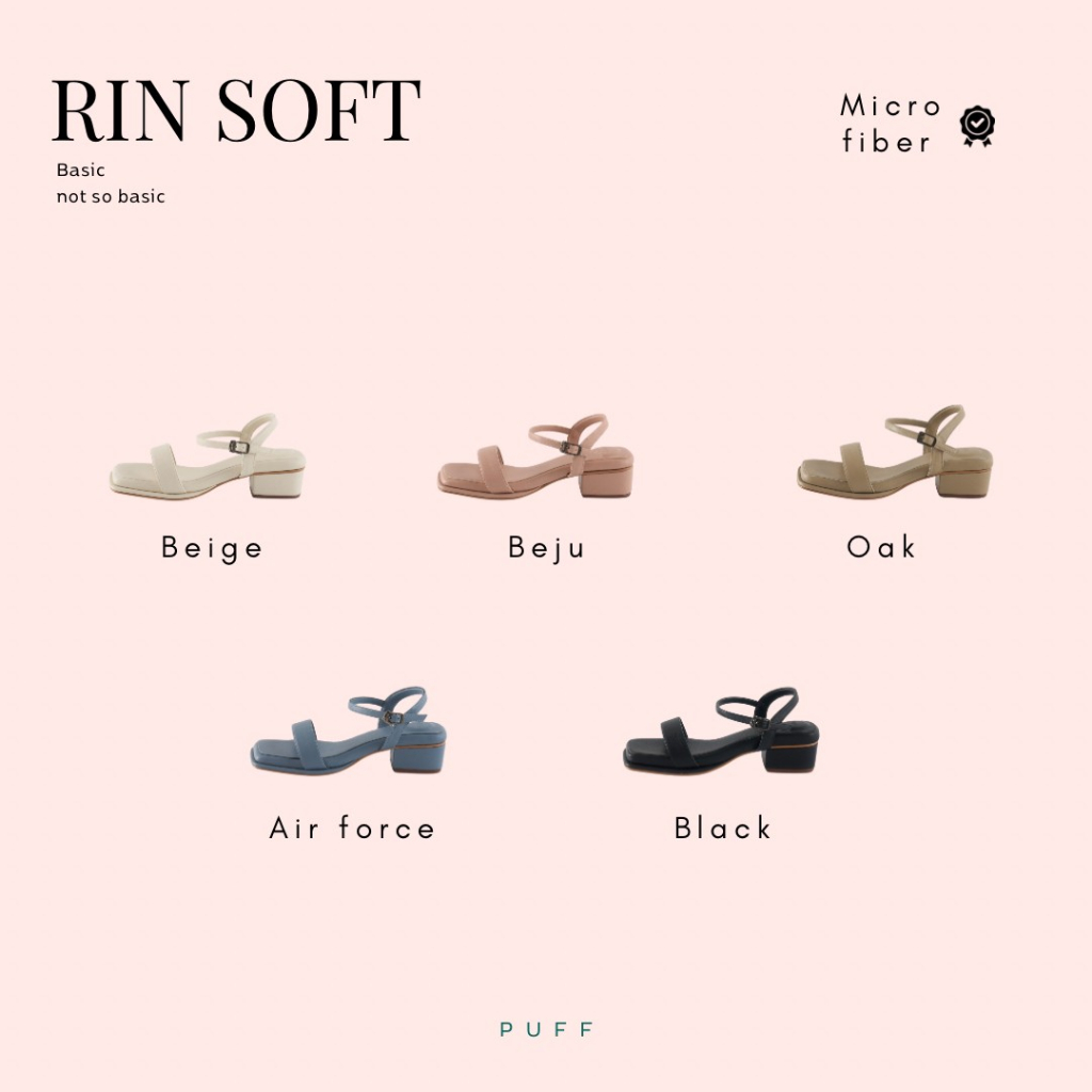 PUFF BASIC SERIES : RIN SOFT V.2 | Shopee Thailand