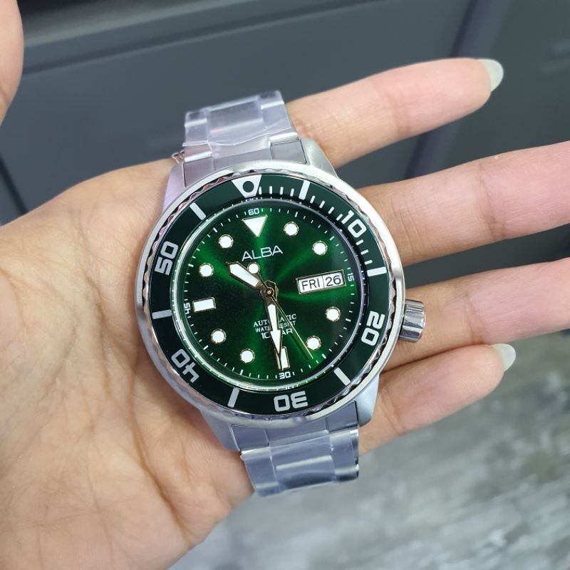 นาฬิกาข้อมือผู้ชาย Alba Mini Tuna Automatic | Shopee Thailand