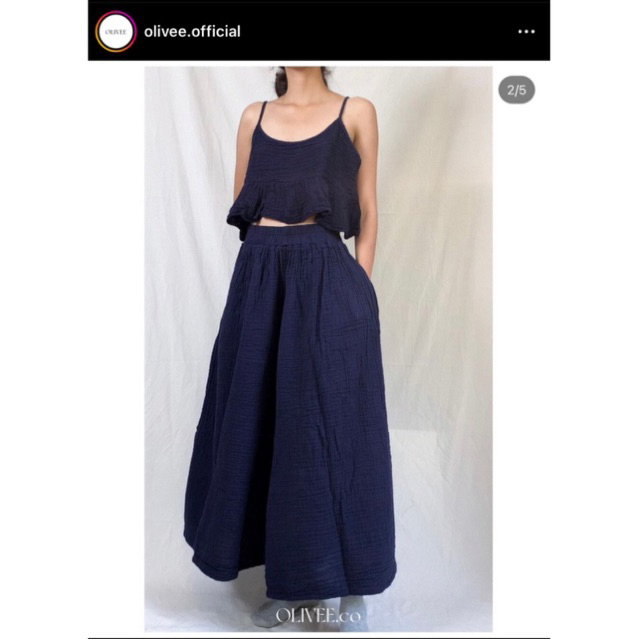 ส่งต่อชุดเซ็ทแบรนด์ *** olivee | Shopee Thailand