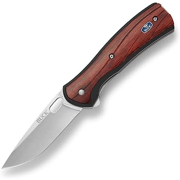 Buck 346 Vantage Avid Large Folding Knife 3-1/4" Blade, Rosewood ...