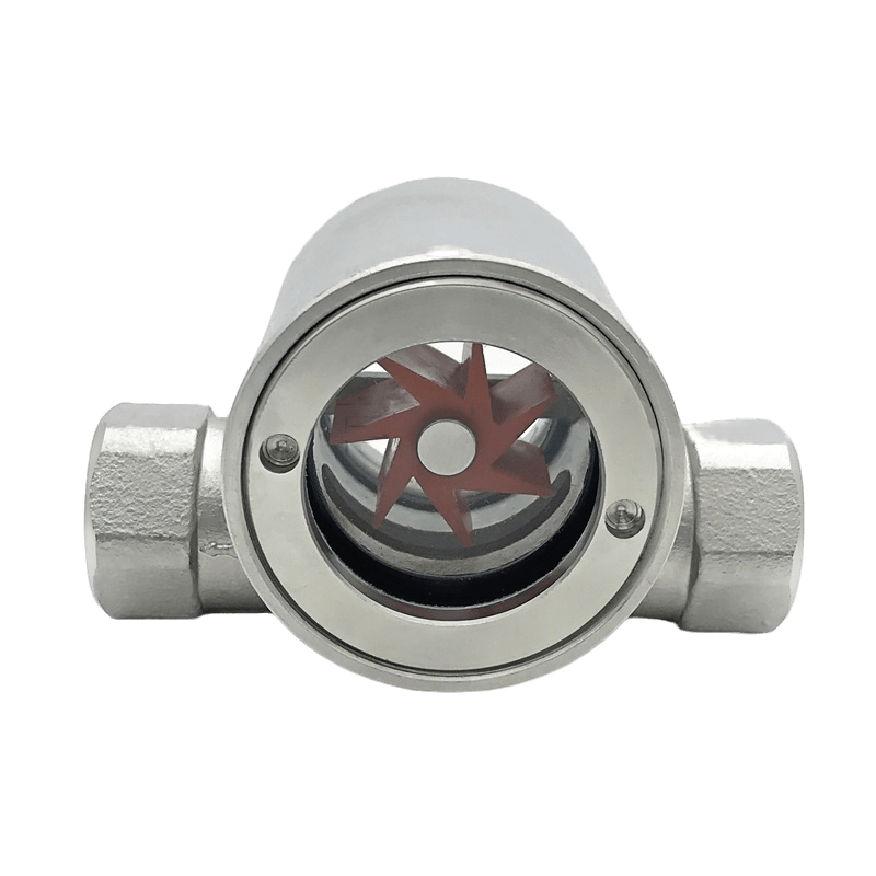 Flow Sight Glass Indicators stainless 304 ตัวบ่งชี้การไหลแบบใบพัดจักร ...