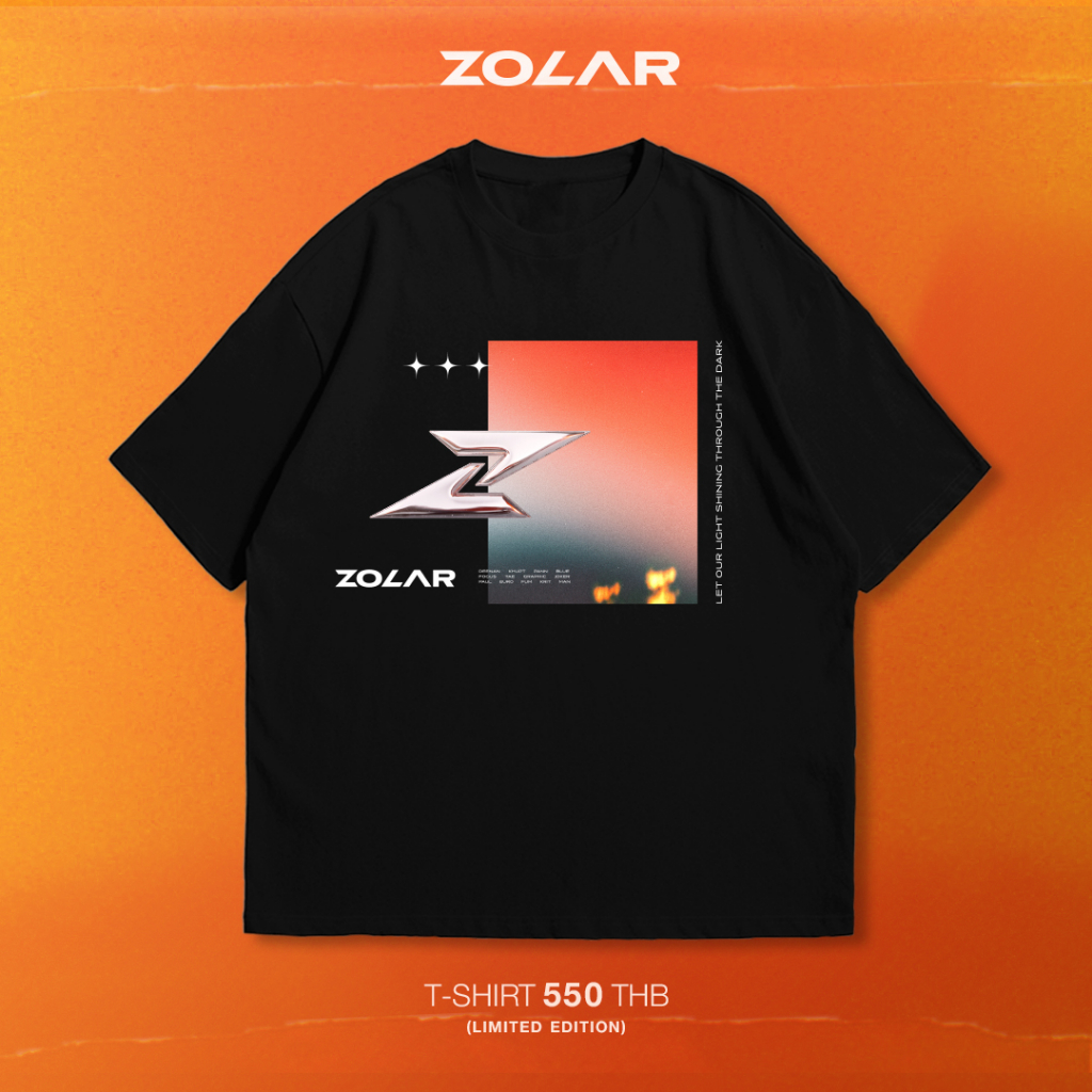 T-SHIRT ZOLAR LIMITED EDITION | Shopee Thailand