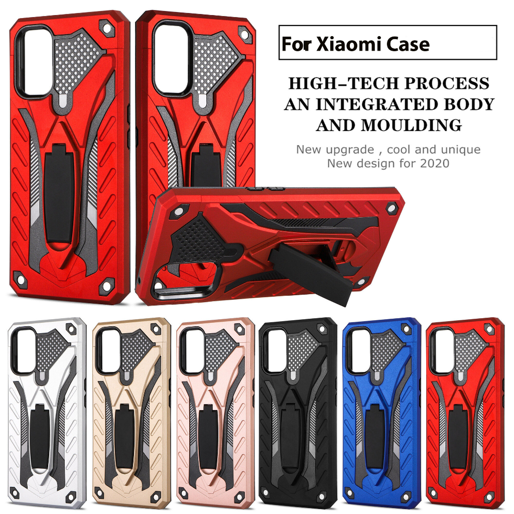 A2zShop (ประเทศไทย) Robot Case for Xiaomi Redmi Mi 10T/10T Pro 11T/11T ...