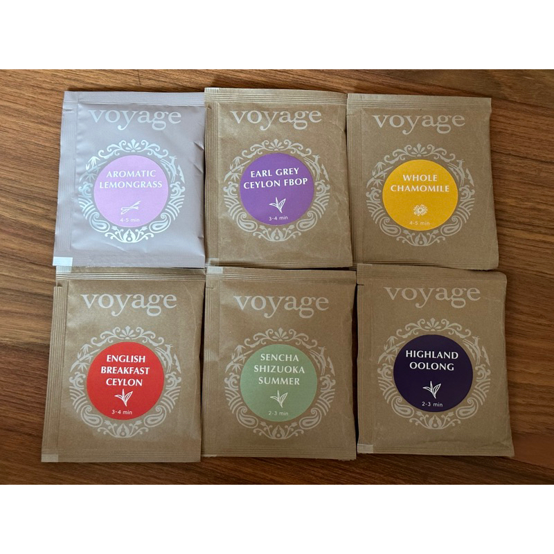 Voyage ชา ชาซอง แบ่งขาย รส Whole Chamomile , Earl Grey Ceylon Fbop ...