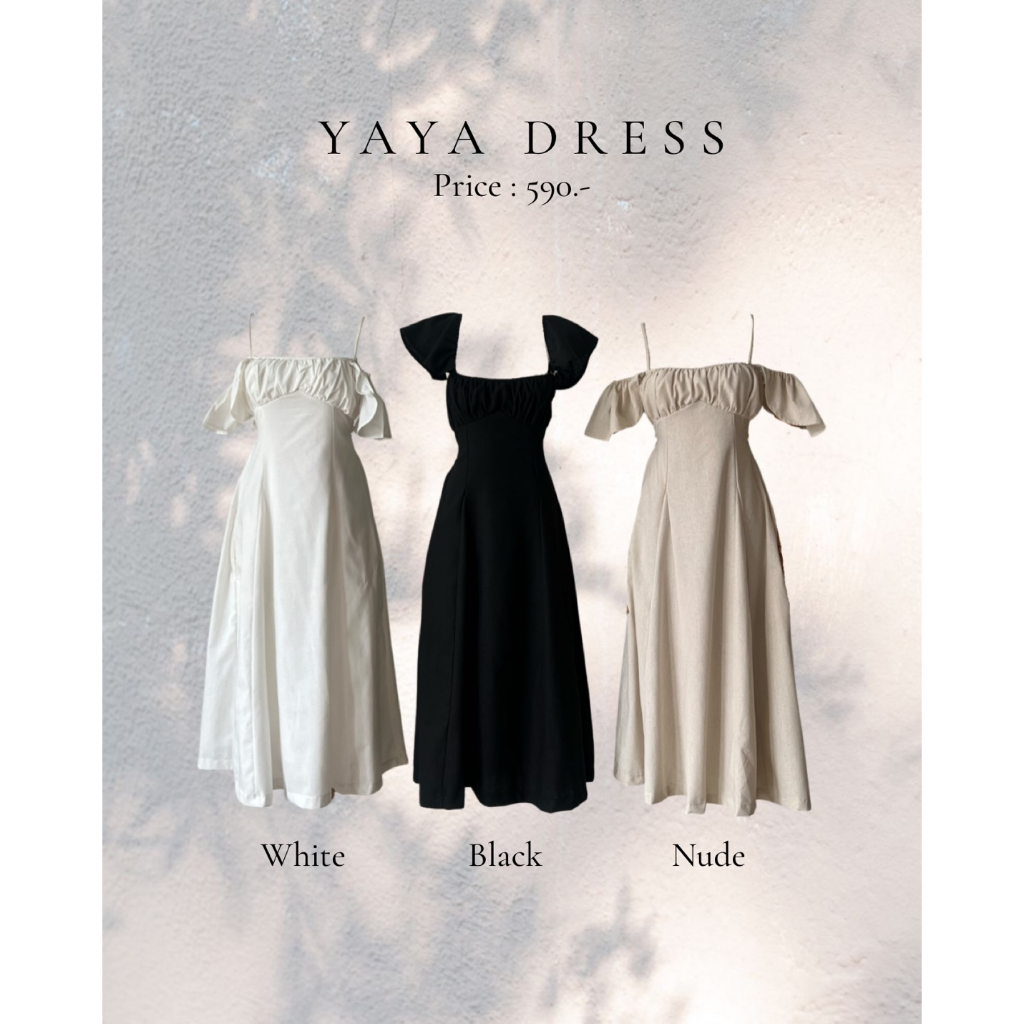 SISTER.RRR : YAYA DRESS | Shopee Thailand