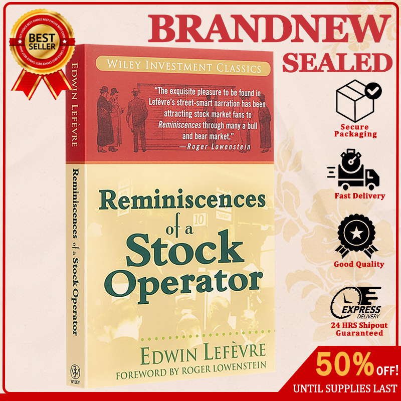 【English Book】Reminiscences of a Stock Operator by Edwin Lefèvre ...