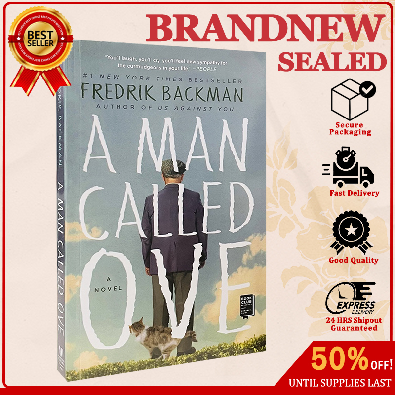 【English Book】A Man Called Ove by Fredrik Backman Humorous literary ...