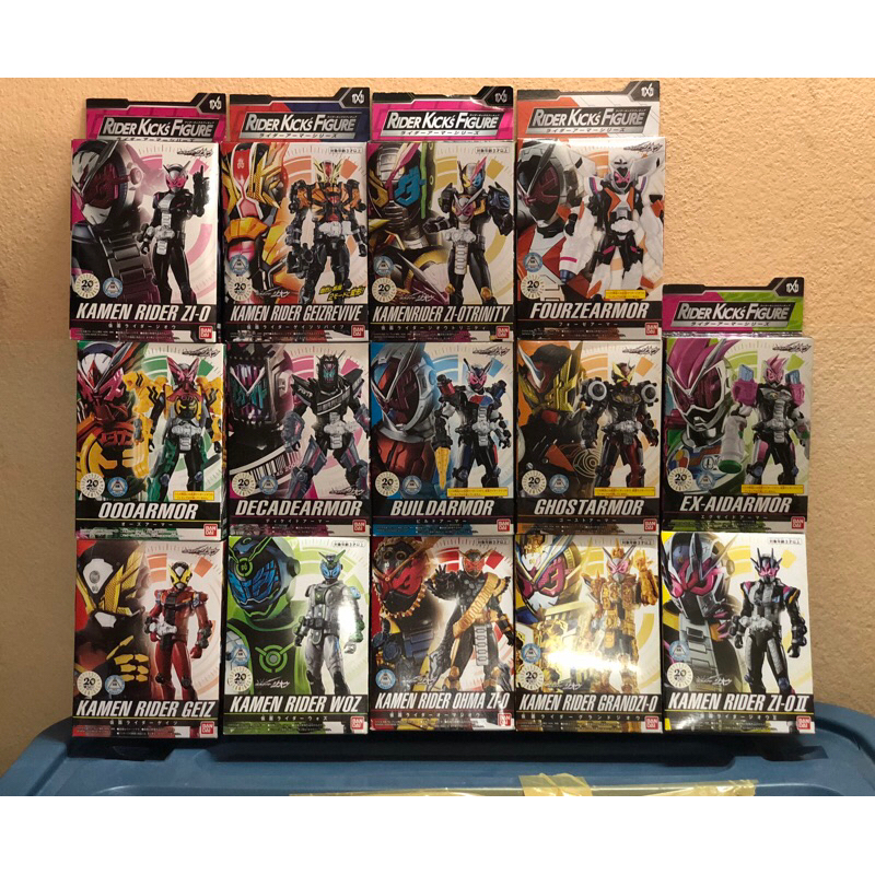 Rider kick figure (rkf) kamen rider Zi-O series | Shopee Thailand