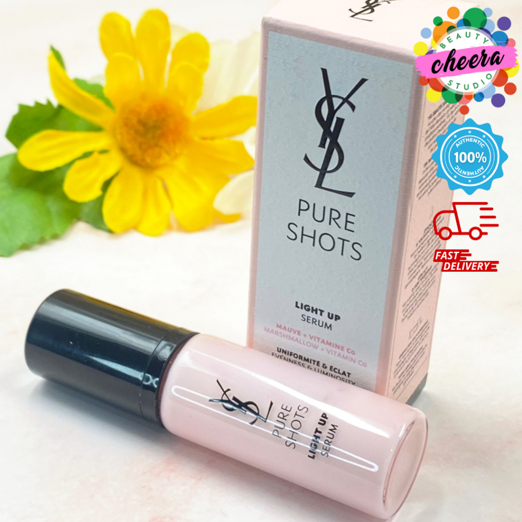 (💖ของแท้💯/พร้อมส่ง) YSL Pure Shots Light Up Serum ขนาดทดลอง 7ml. เซรั่มบำรุงผิว | Shopee Thailand