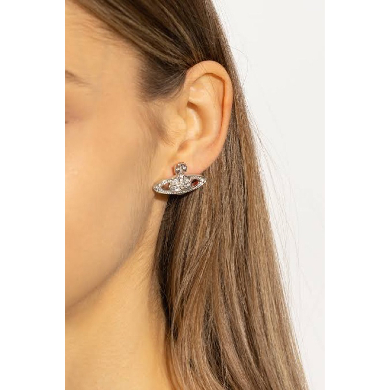 พร้อมส่ง Vivienne Westwood รุ่น MINI BAS RELIEF EARRINGS ครบทุกสี ...