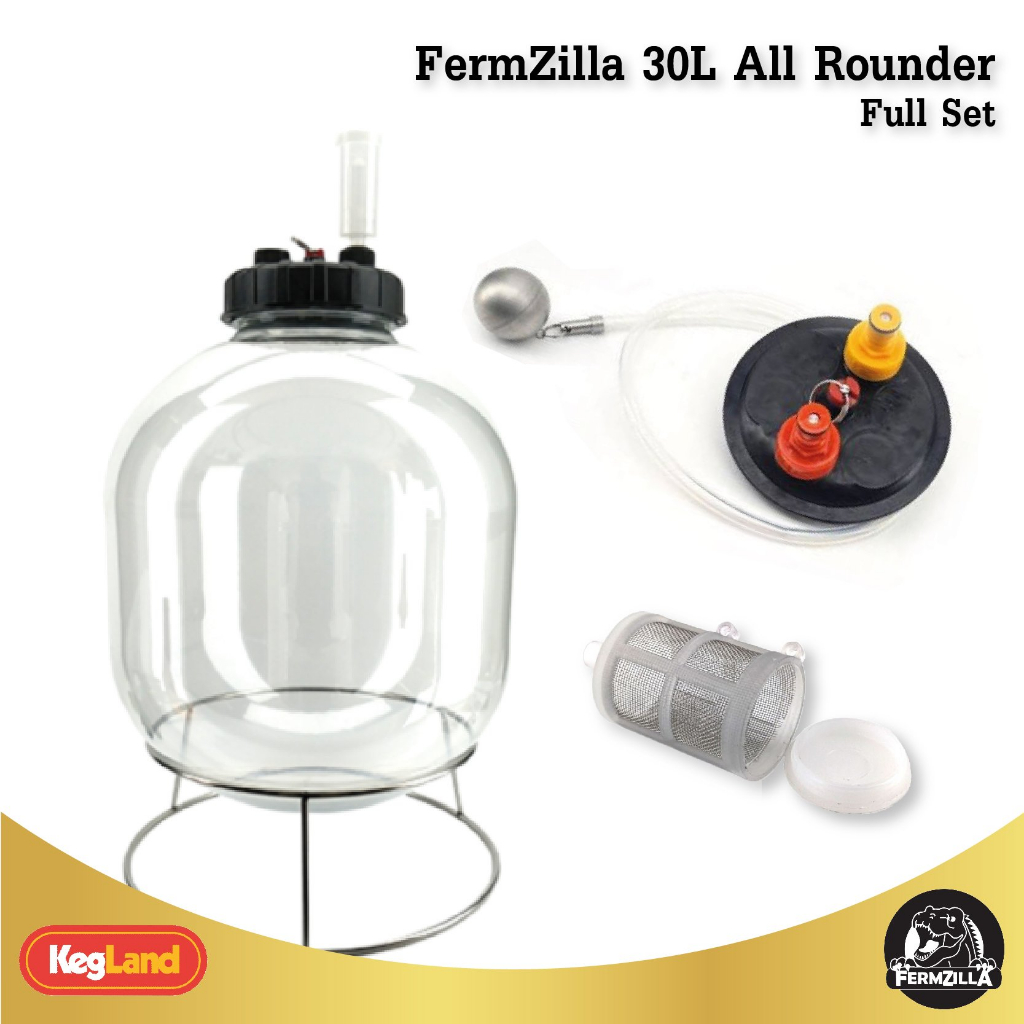 ถังหมัก FermZilla 30L All Rounder คุณสมบัติสินค้า: Full Set (Closed ...