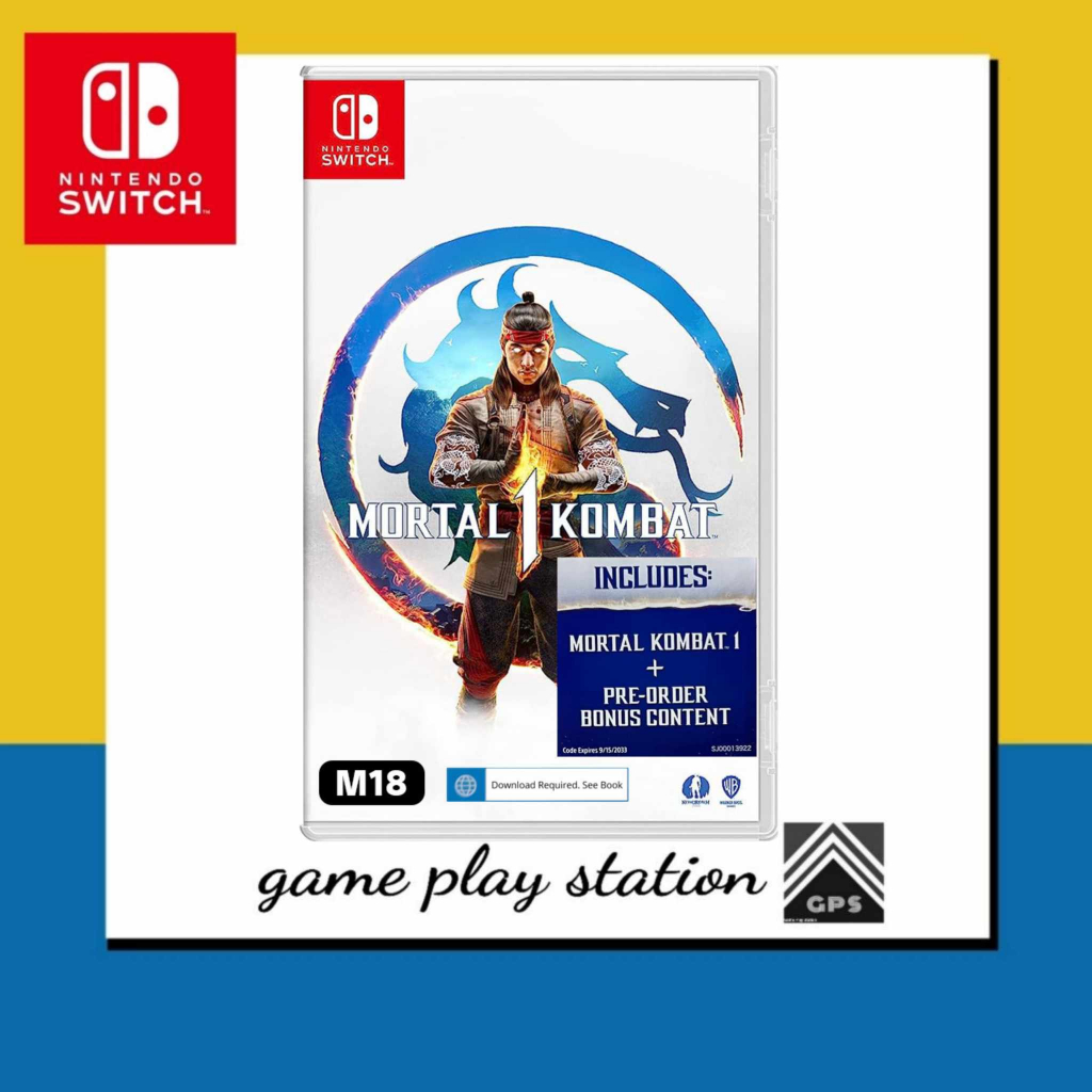 nintendo switch mortal kombat 1 ( english zone 3 ) | Shopee Thailand