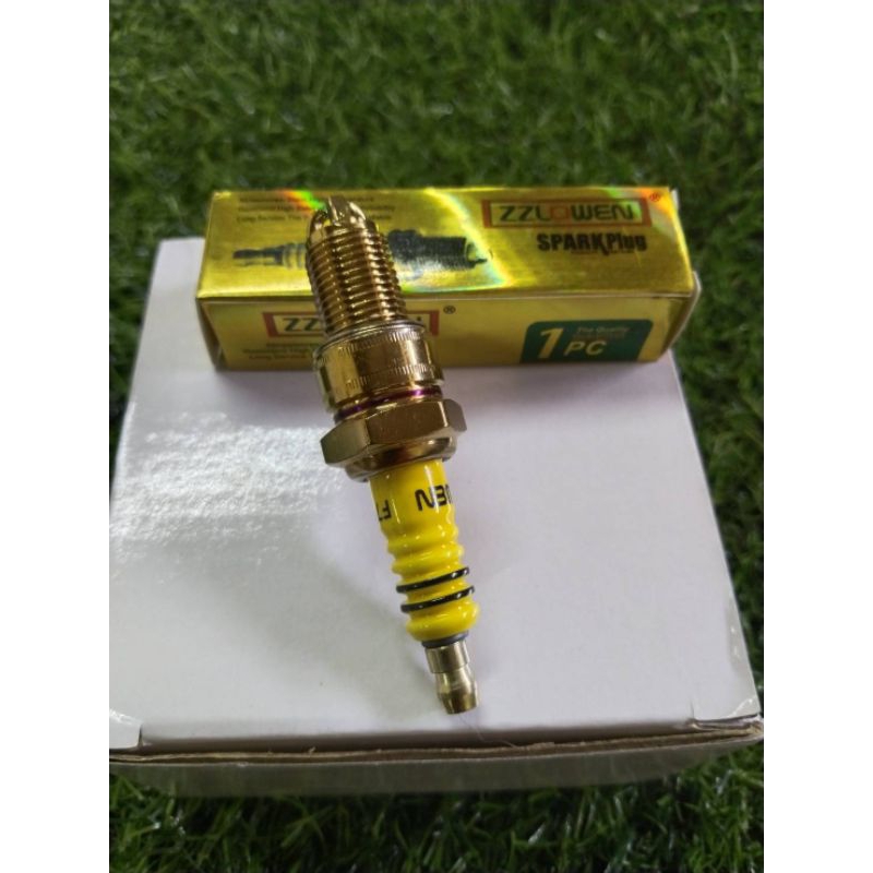 หัวเทียนแต่ง3เขี้ยว รถ2จังหวะ เกลียวยาว ใส่รถ Nova dash ls nsr kr tzr tzm | Shopee Thailand